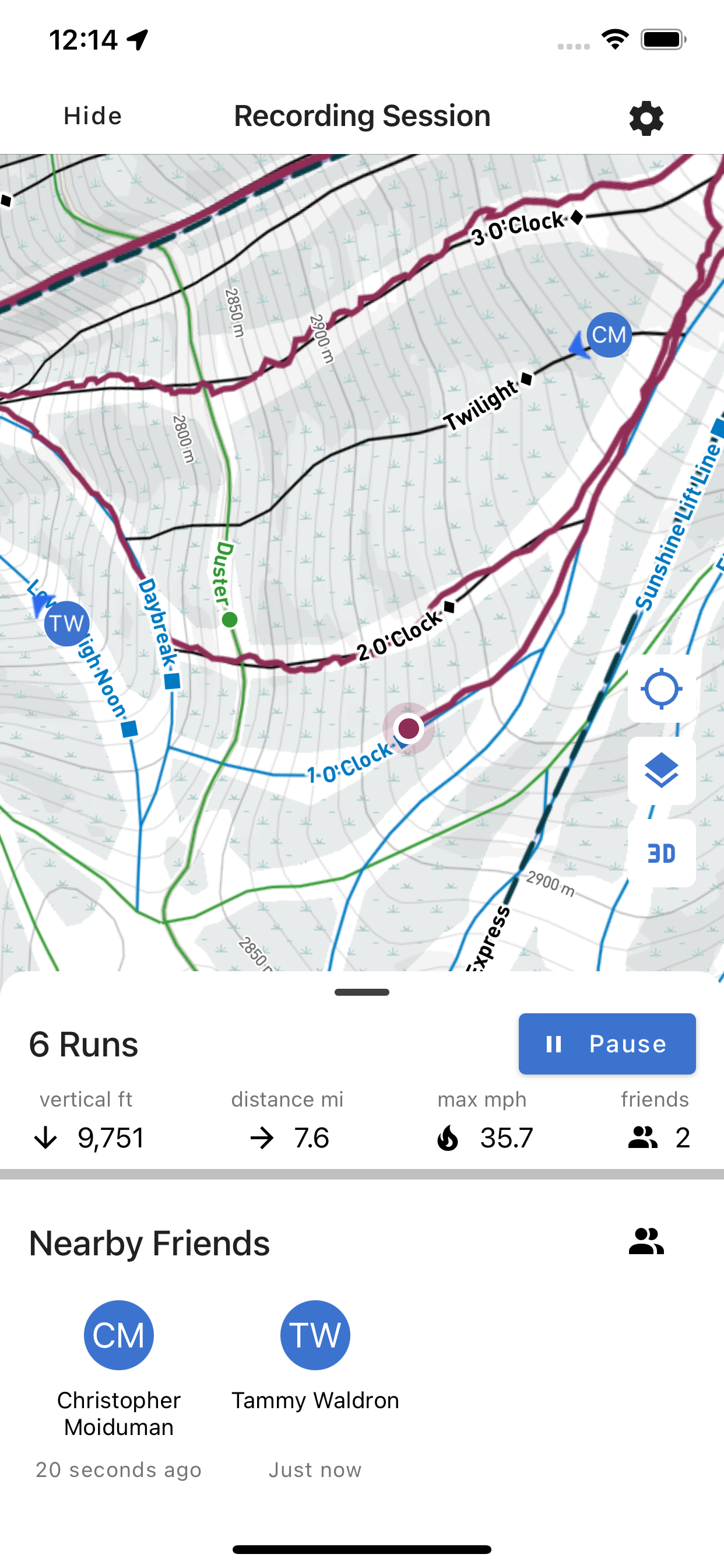 We Ski & Snowboard — Ski tracker with 3D trail maps, lift wait times ...